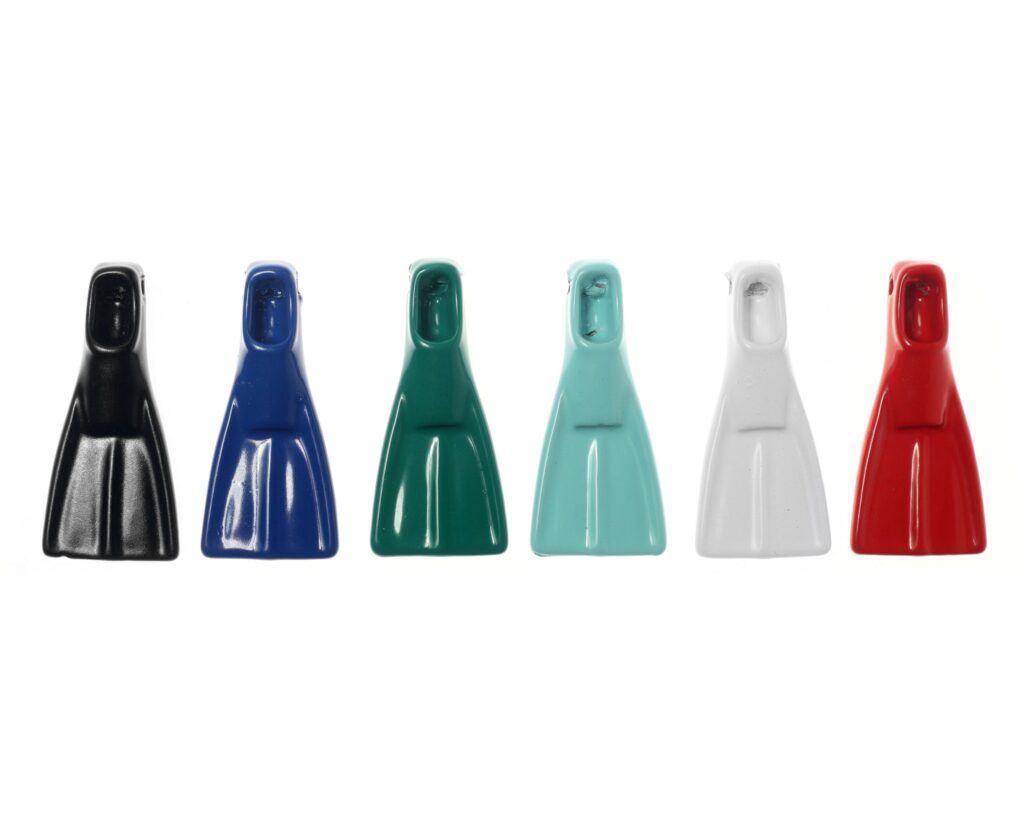 Painted Flipper metal Element - Rintintin - Υλικά για κοσμήματα ...